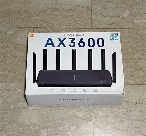 Xiaomi AX3600 WiFi 6 Router, Computers & Tech, Parts & Accessories ...