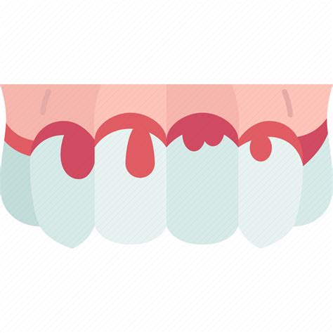 Teeth Bleeding Gums Oral Disease Icon Download On Iconfinder