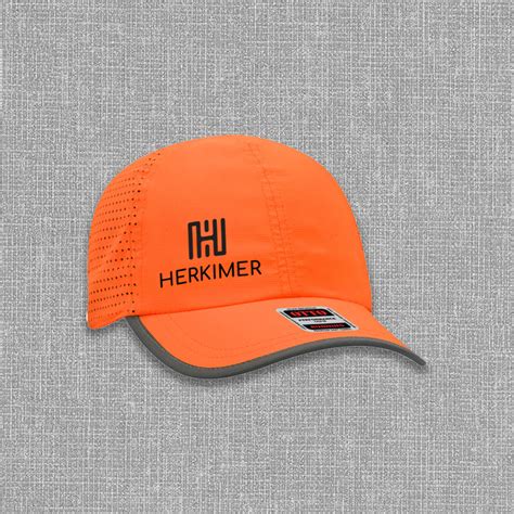 Otto Cap Reflective 6 Panel Running Cap Logoblanks