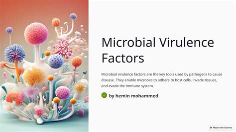 Microbial Virulence Factors Pptx