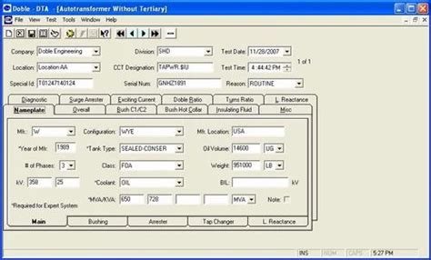 Doble Test Assistant Software In Gorwa Vadodara Doble Engineering