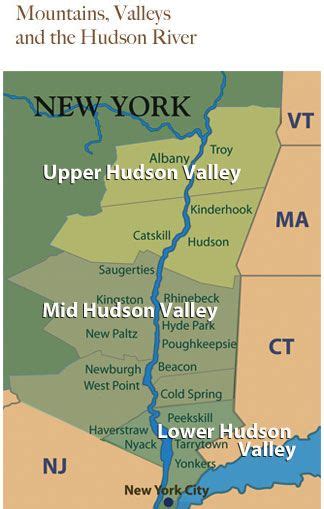 Map Of Hudson River Nyc