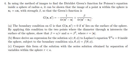 For The Greens Function It Can Be Shown That The