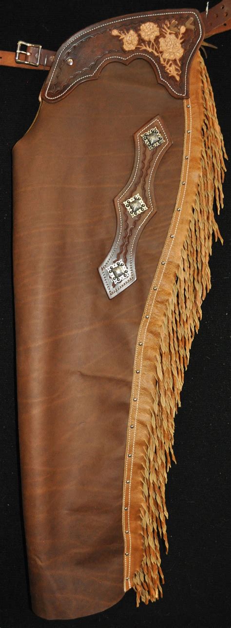 Custom Made Leather Shotgun Chapsshow Chaps Rbarkchapsnchinks