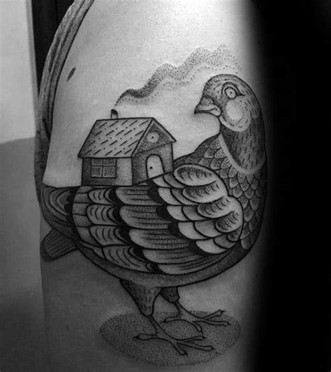 50 Pigeon Tattoo Designs For Men