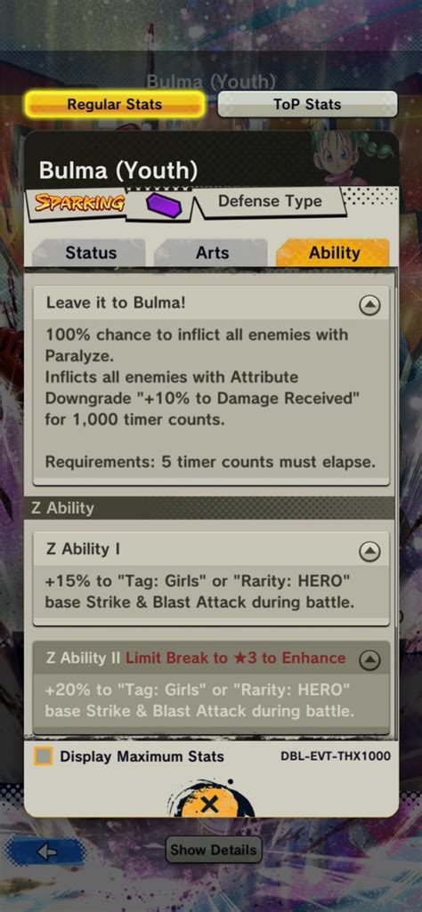 Why Does 1000 Day Bulma Have A Really Solid Kit Tho Rdblegendsreddit