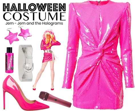 Jem And The Holograms Halloween Costume Outfit Shoplook