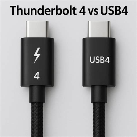 Usb4 Vs Thunderbolt 4 Hva Er Forskjellen Wandkey