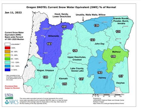 Oregons Snowpack Looks Good But Drought Conditions Persist