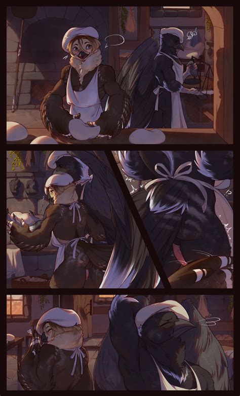 Rule 34 Absurd Res Anthro Ass Avian Balls Beak Bird Black Body Black Feathers Blush Bodily