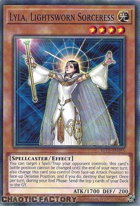Blc1 En055 Lyla Lightsworn Sorceress Common 1st Edition Nm