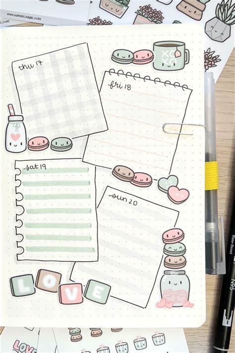 Épinglé Par Renkouha Sur نماذج Idées De Planificateur Illustrations De Carnet à Dessins