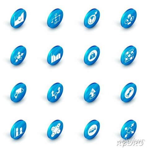 Set Hierarchy Organogram Chart Financial Growth Pie Infographic Cartazes Para A Parede