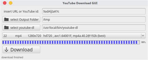 GUI For Youtube Dl PyQt
