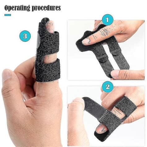 4 Pack Trigger Finger Splints Finger Brace Finger Knuckle Immobilization Fruugo Uk