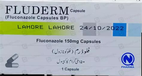Fluderm 150mg 1 Capsule Price In Pakistan Uses Dosage Side Effects
