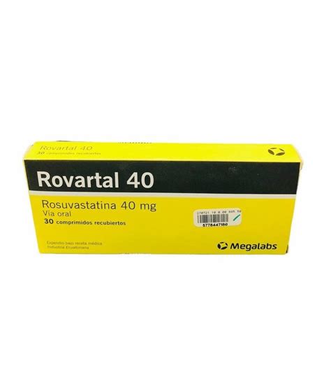 Rovartal 40 Mg 30 Tabletas Farmacia La Moderna Y Comisariato Del