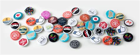 button badges