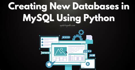 Creating New Databases In Mysql Using Python