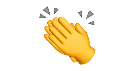 Clapping Hands Emoji Meanings Usage Copy Atelier Yuwa Ciao Jp