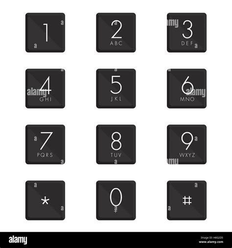 Computer Keypad Symbols