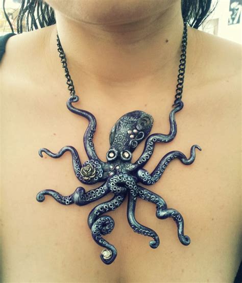 Dark Purple Octopus By Astridmakosla On Deviantart Polymer Clay