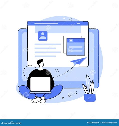 Create Class Isolated Cartoon Vector Illustrations Stock Vector