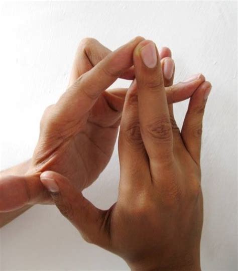 Mudras Dhenu Mudra For Curing Stress And Mental Facebook