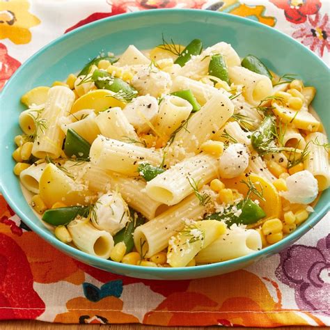 Rigatoni With Summer Vegetables Is The Best Warm Weather Pasta Recipe
