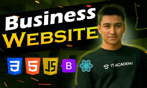 Html Css Javascript React Web Development By Ibrohimqor1 Fiverr