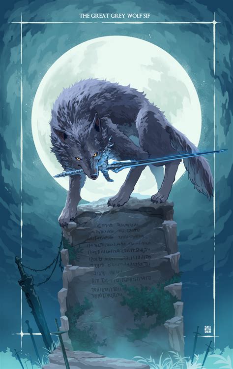 Great Grey Wolf Sif Danbooru