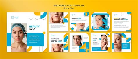 Free Psd Flat Design Botox Template