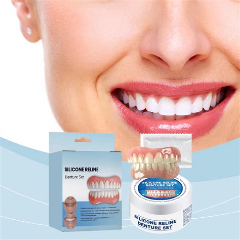 Silicone Reline Denture Set For Men And Women Denture Repair Kit Top