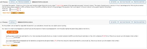 solved 10 1 points] details previous answers bbbasicstat8