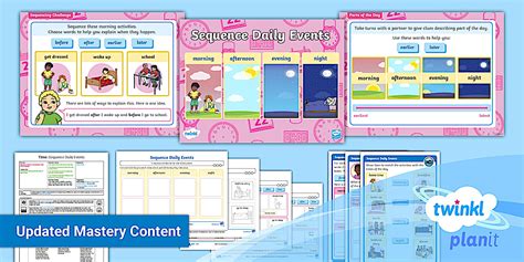 👉 Y1 Sequence Daily Events Planit Maths Lesson 2