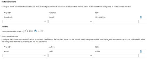 How To Configure Route Maps To Prepend Routes Azure Virtual Wan Microsoft Learn