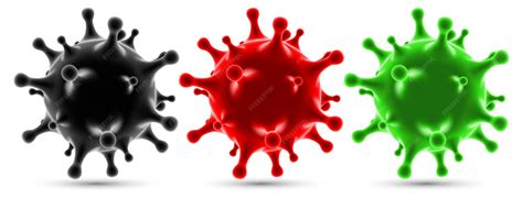 Premium Vector Virus Or Bacteria Cell