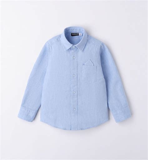 Camicia Azzurra Bambino Sarabanda A Soli € 2793 Miniconf Shop