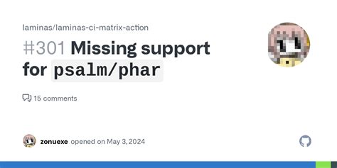 Missing Support For `psalmphar` · Issue 301 · Laminaslaminas Ci