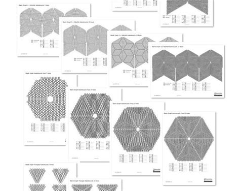 3d Peyote Star Beading Patterntutorial Bicone Bling Silver Etsy