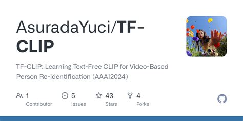 Github Asuradayucitf Clip Tf Clip Learning Text Free Clip For Video Based Person Re