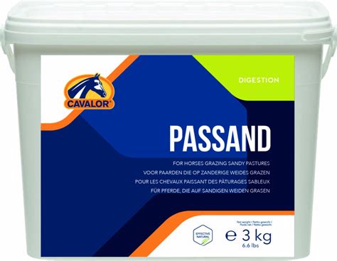 Cavalor Passand 3 Kg Boutique Equus Vitalis