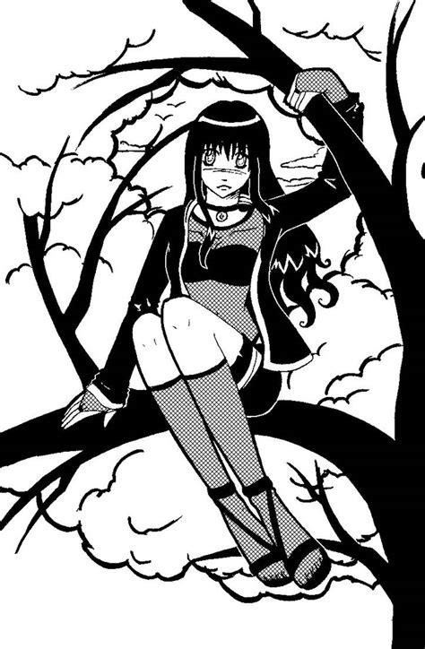 Hinata In A Tree By Ordina13 On Deviantart