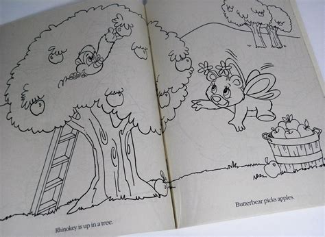 Meet The Wuzzles Coloring Book Happy House Hasbro Disney 1985