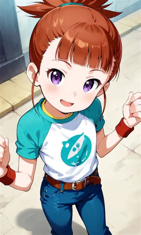 Rika Nonaka Digimon Tamers Seni Ai Pixai