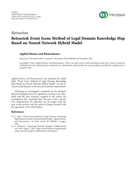 Pdf Retracted Event Scene Method Of Legal Domain Knowledge Map Based