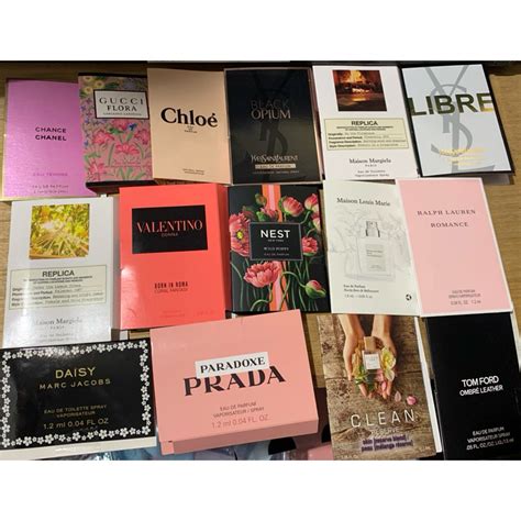 Assorted Perfume Samplers Sold Per Piece Shopee Philippines