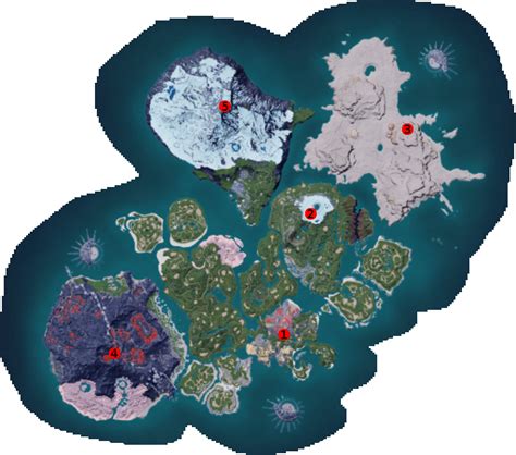 Full Palworld Map All Regions And Key Locations