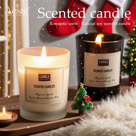 Aromatic Candle Aromatic Scented Candle Minimalist Aromatherapy Candle