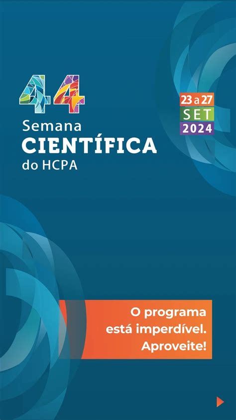 Fui Convidade Pelo Hcpa Oficial Para Participar Da 44ª Semana Científica Do Hcpa Dra Raquel